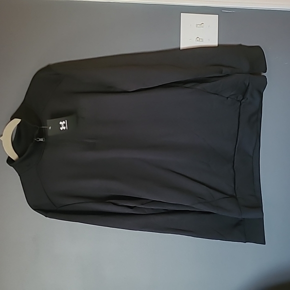 Under Armour | Jackets & Coats | New Mens Under Armour Black Half Zip ...